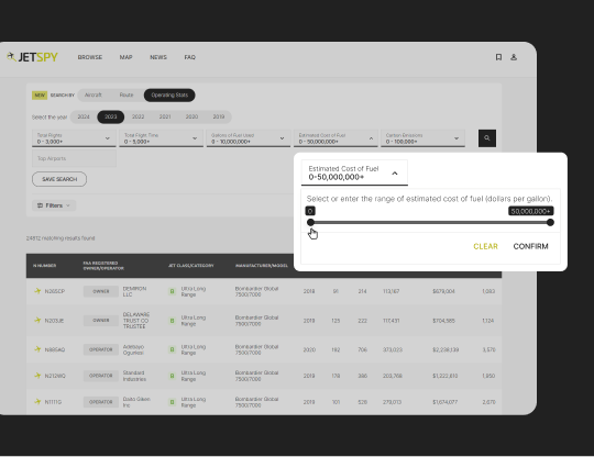 JetSpy - The #1 Private Jet Tracker